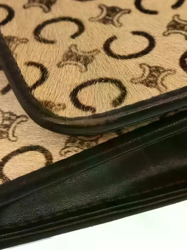 Celine C Macadam Pattern Shoulder Bag