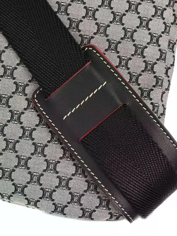 Celine 1990-2000s Macadam Pattern Messenger Bag