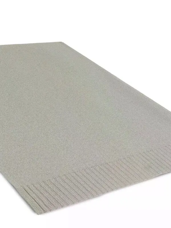 Malo Ribbed Scarf - Grey