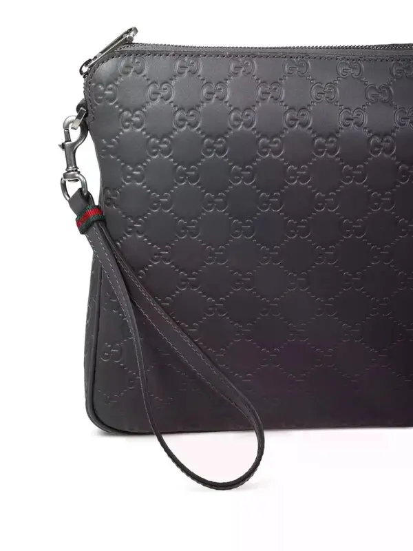 Gucci Embossed Messenger Bag
