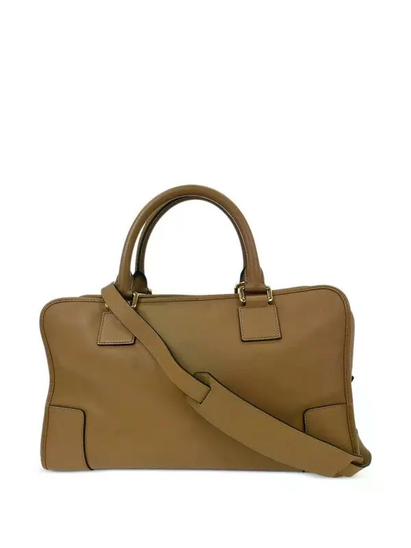 Loewe Amazona 36 Leather Tote Bag - Brown