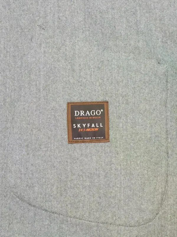 FRANZESE COLLECTION Wool Overshirt With Buttoned Cuffs And Patch Pockets