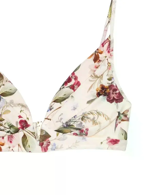 Zimmermann Patience Tuck Plunge Bikini
