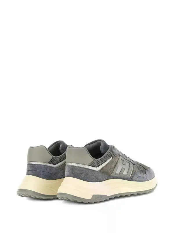 Hogan Hyperlight Logo-detail Low-top Sneakers - Grey