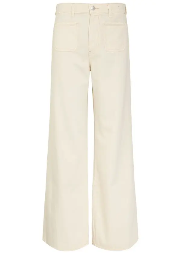 Veronica Beard Kasey Wide-leg Jeans
