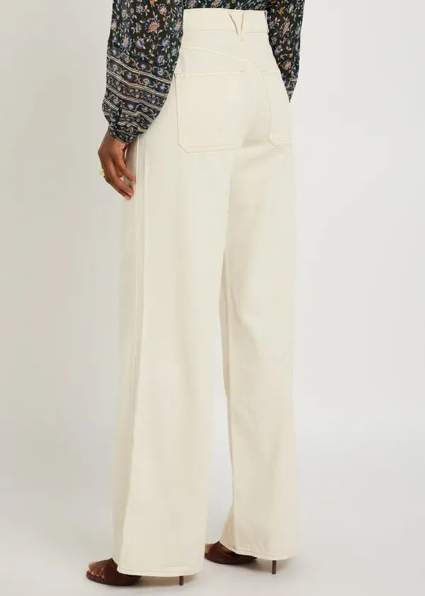 Veronica Beard Kasey Wide-leg Jeans