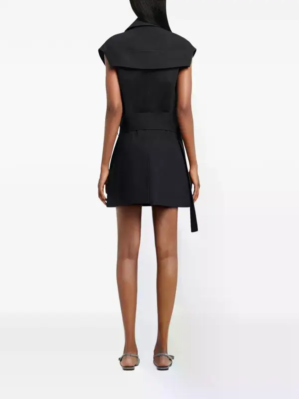 COURREGES Belted Sleeveless Jacket