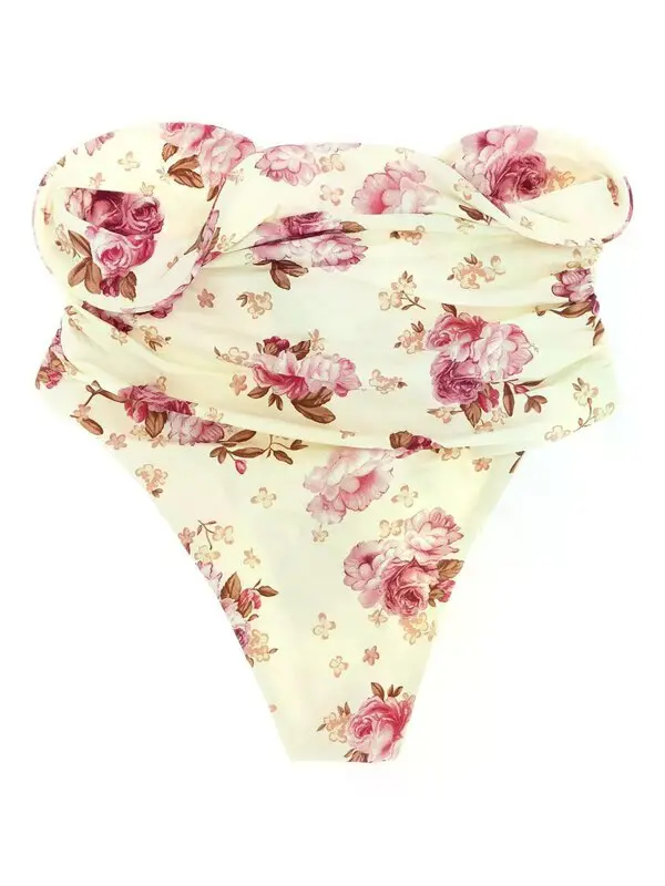 Magda Butrym Floral Appliqué Bikini Bottoms