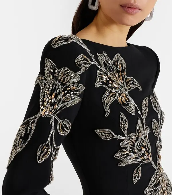 Jenny Packham Slipper Orchid Embellished Gown