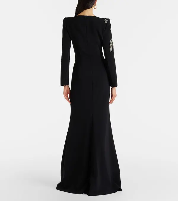 Jenny Packham Slipper Orchid Embellished Gown