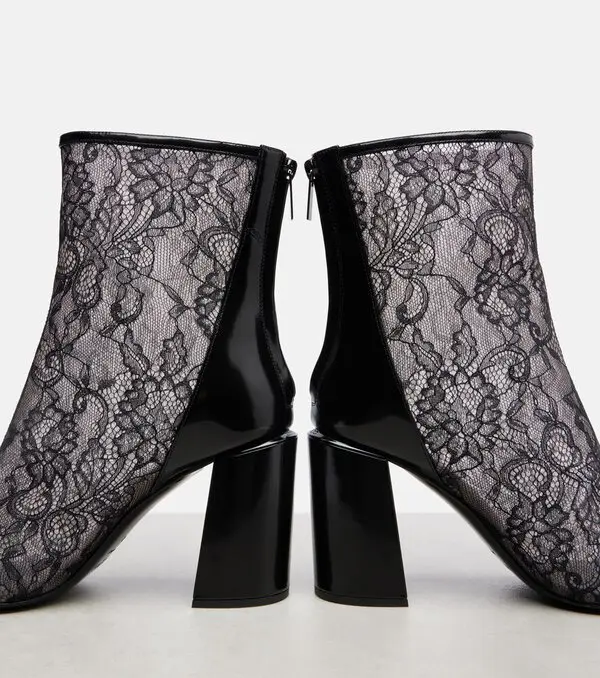 JIMMY CHOO Kisu 85 Lace Ankle Boots