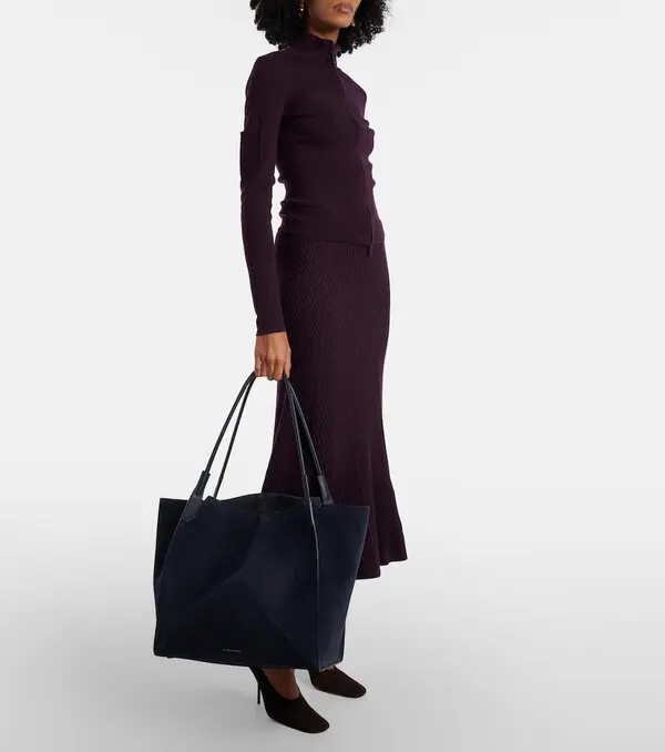 Victoria Beckham Suede Tote Bag