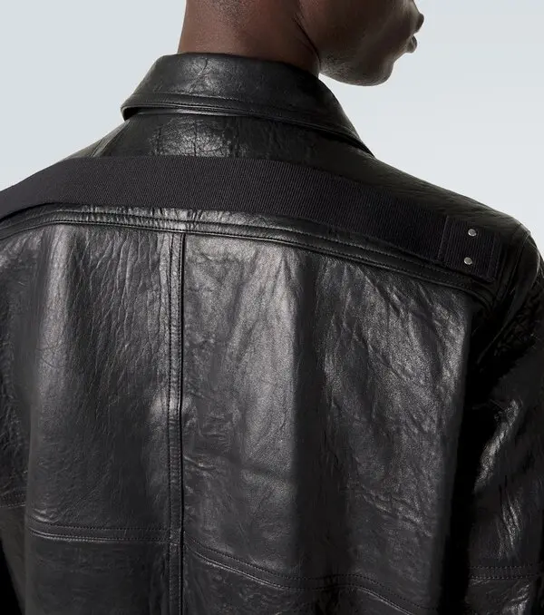 Rick Owens Brad Leather Jacket