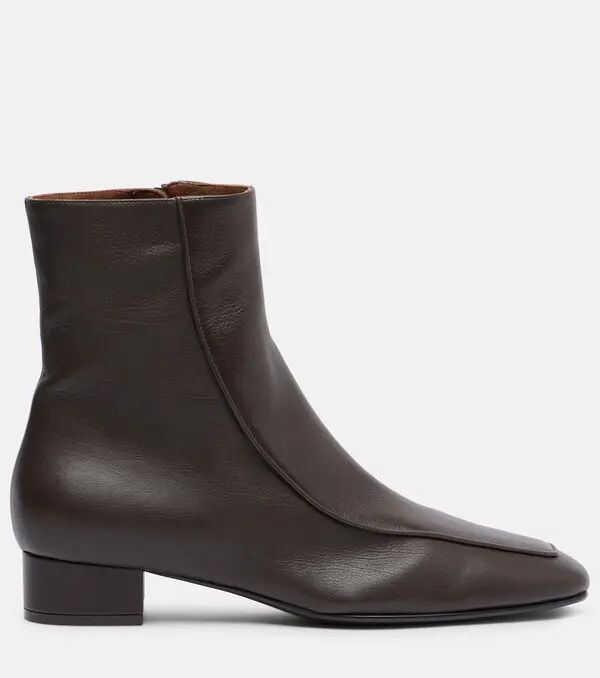 HERBERT LEVINE Leather Ankle Boots