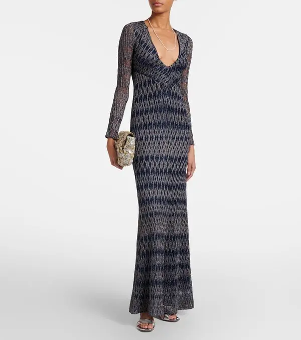 Missoni Metallic Maxi Dress