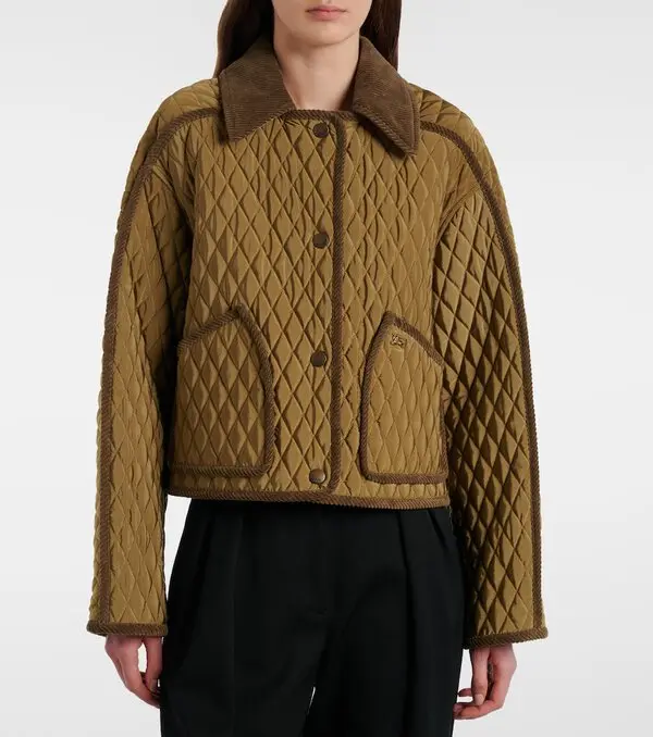 Burberry Floriston Quilted Jacket