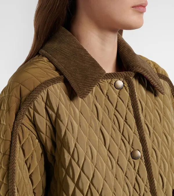 Burberry Floriston Quilted Jacket