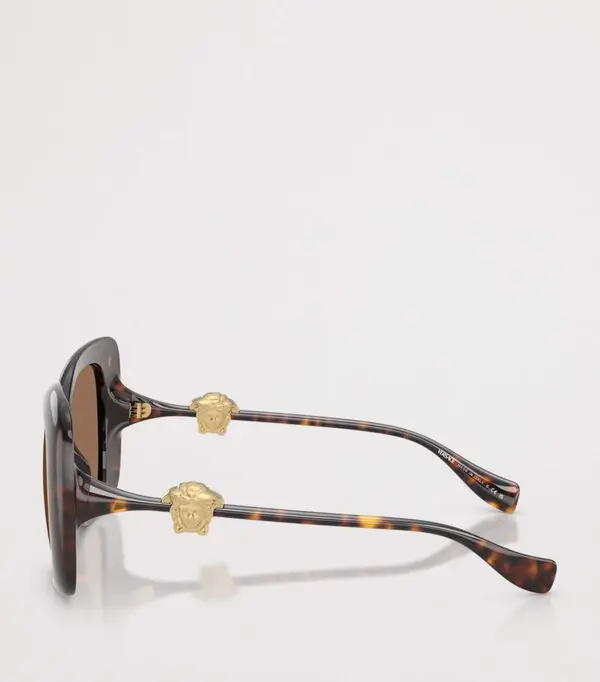 Versace Ve4499u Square Frame Sunglasses - Brown