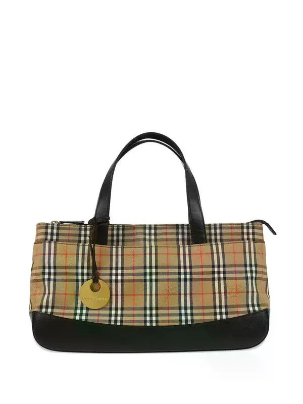 Burberry 1990-2000s House Check Tote Bag - Neutrals