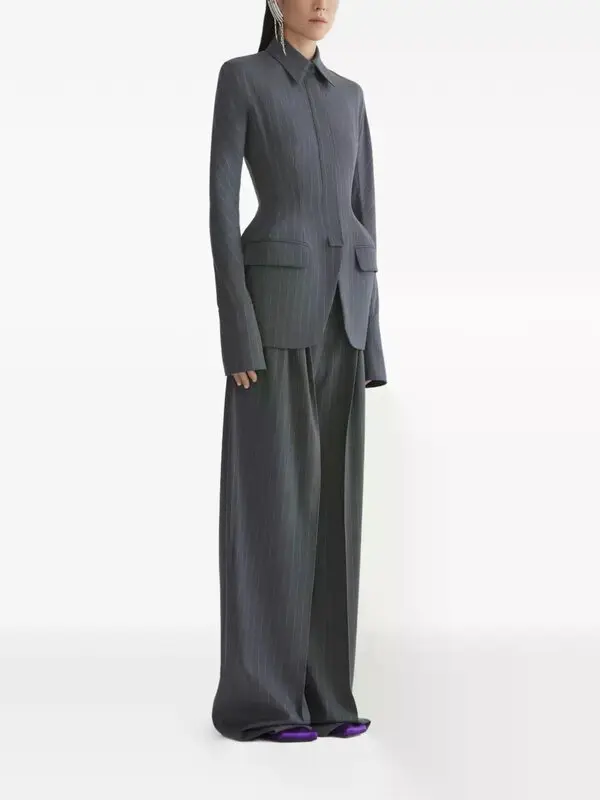 MUGLER Pinstripe Jacket