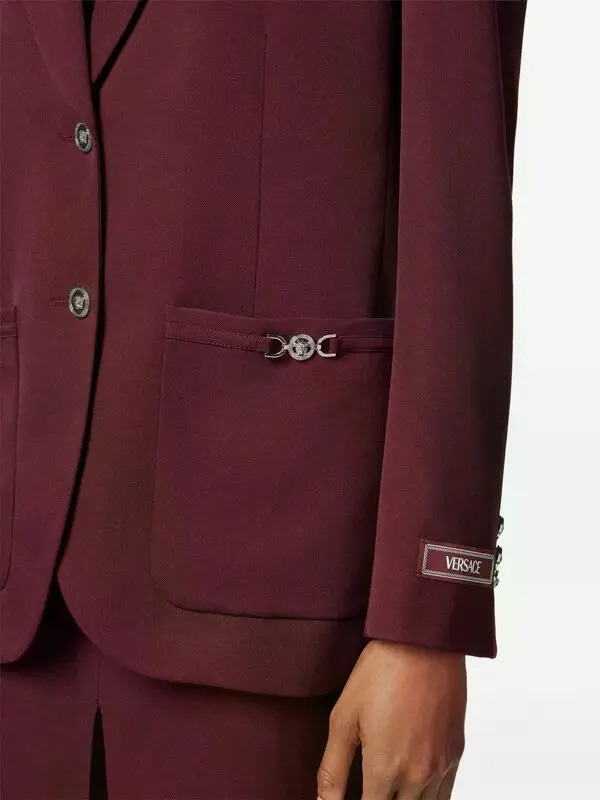 Versace Medusa-detail Pocket Blazer