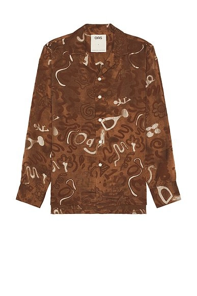 Oas Memento Brillo Shirt - Brown