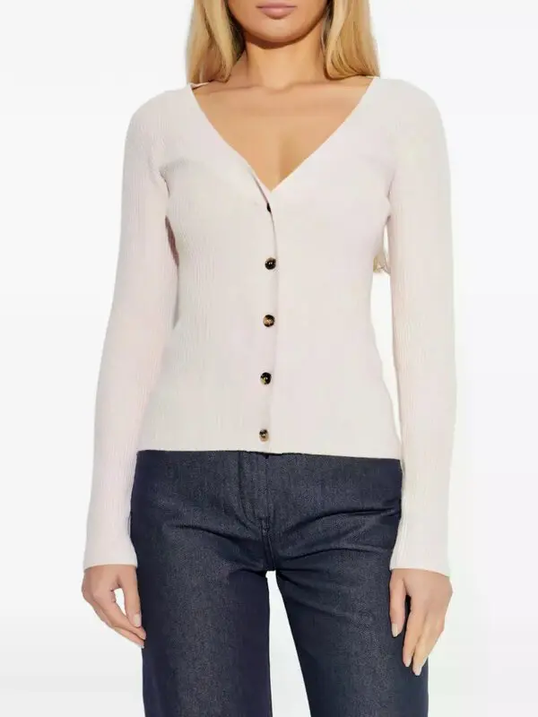 Max Mara V-neck Cardigan - Neutrals