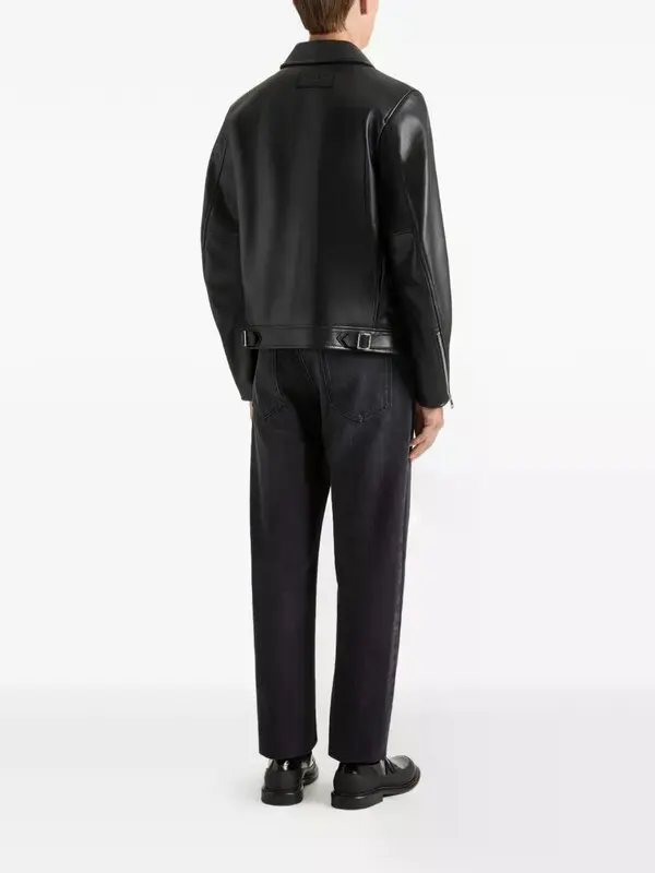 Givenchy Classic Collar Leather Jacket