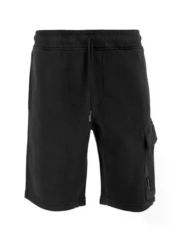 C.P. COMPANY Drawstring Cargo Track Shorts - Grey