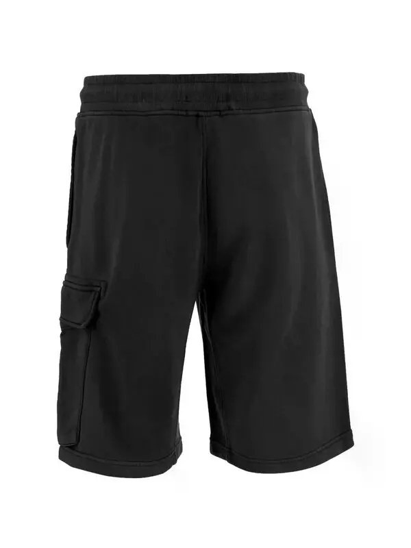 C.P. COMPANY Drawstring Cargo Track Shorts - Grey