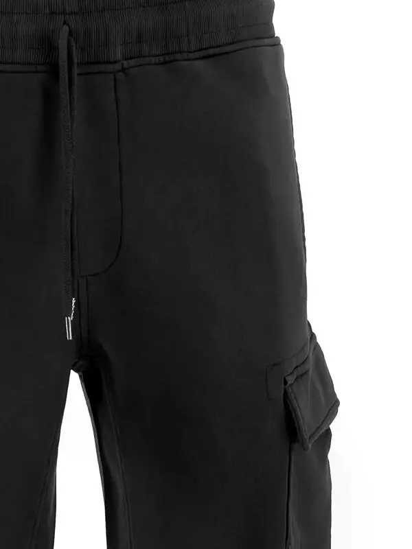 C.P. COMPANY Drawstring Cargo Track Shorts - Grey
