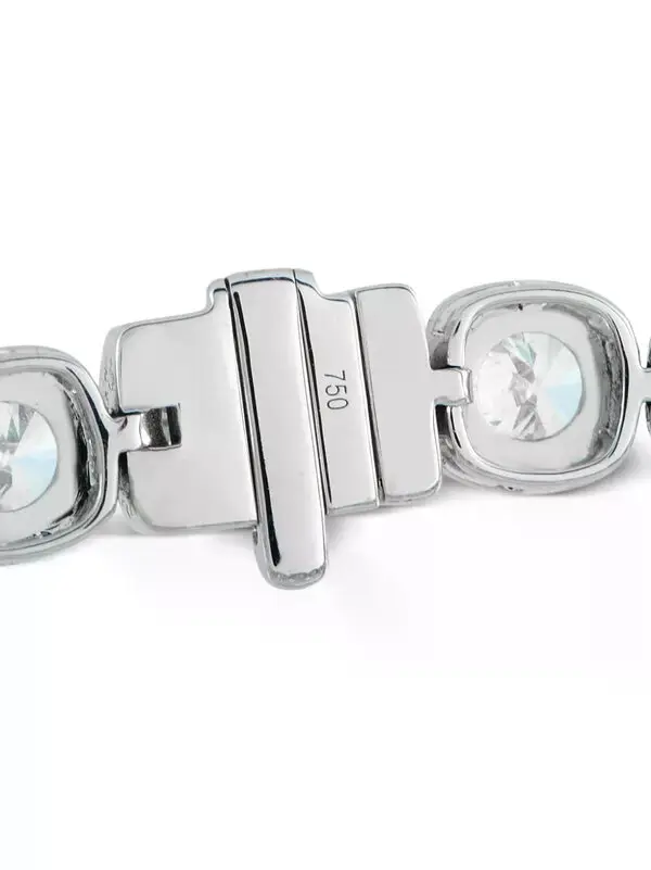 LB EXCLUSIVE 18k White Gold Round-cut Diamond Bracelet