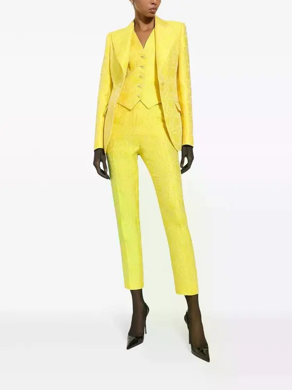 Dolce & Gabbana Jacquard Cotton-blend Waistcoat