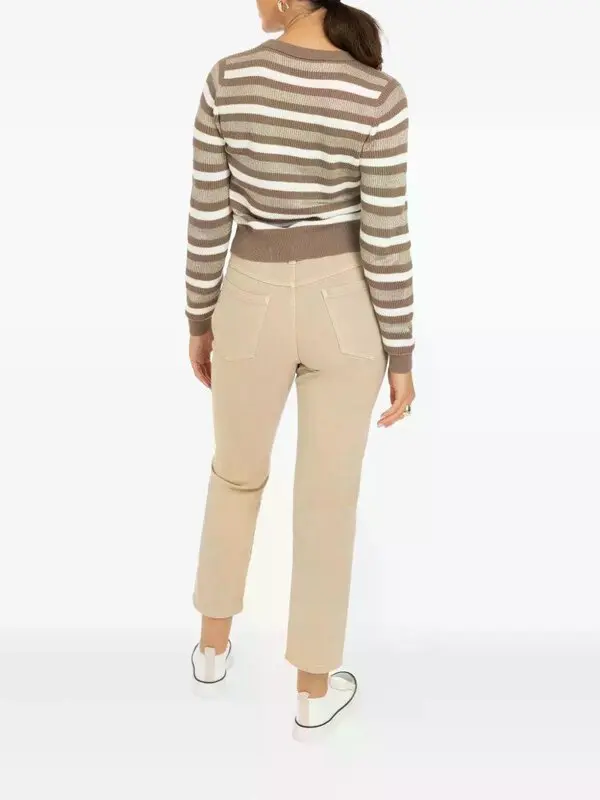 Brunello Cucinelli Beige Straight Leg Jeans