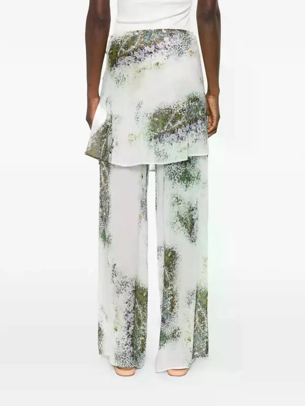 Christopher Esber Absence Print Layered Trousers