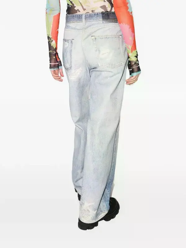 Our Legacy Full Cut Distressed Jeans
