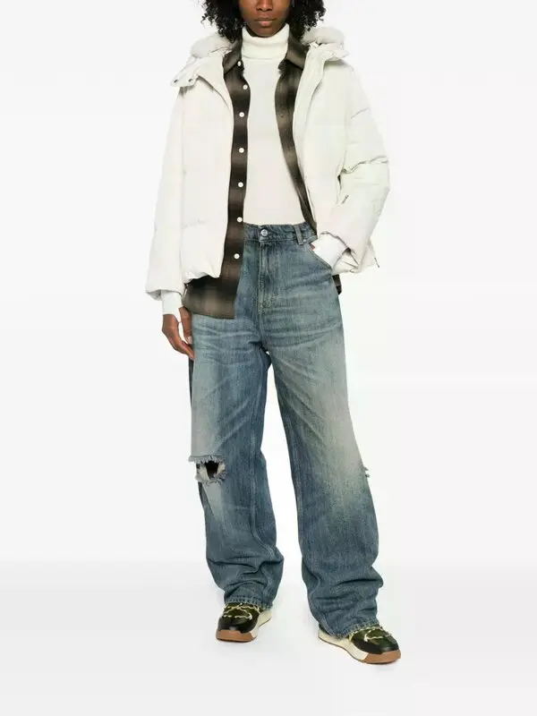 YVES SALOMON Hooded Puffer Jacket