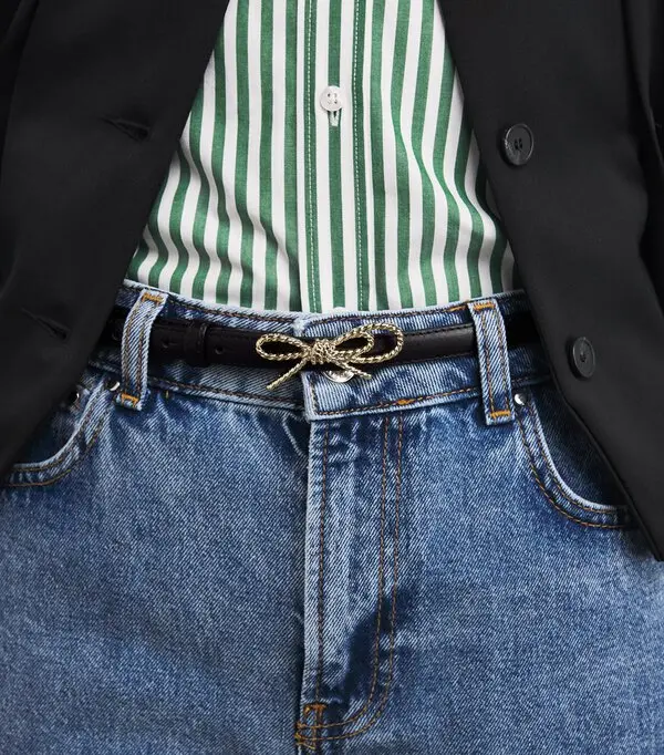Claudie Pierlot Leather Knot Belt