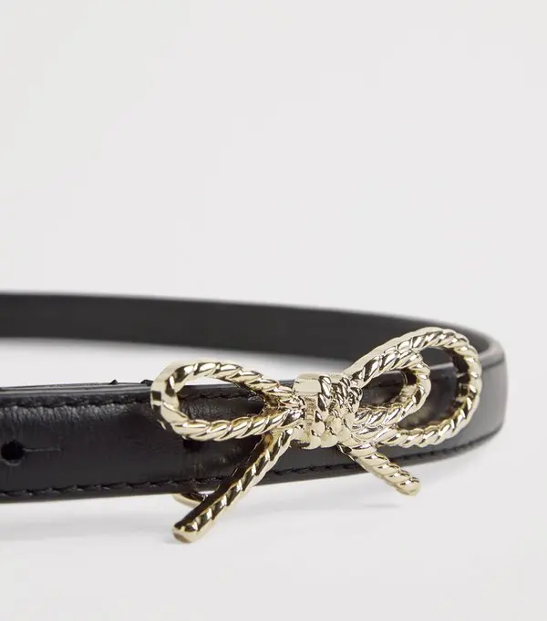 Claudie Pierlot Leather Knot Belt