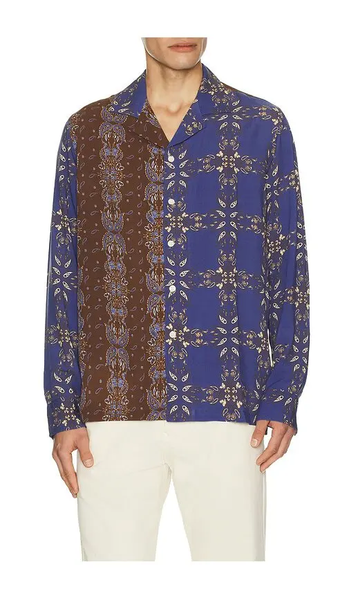 Oas Katla Brillo Shirt In . Also - Blue