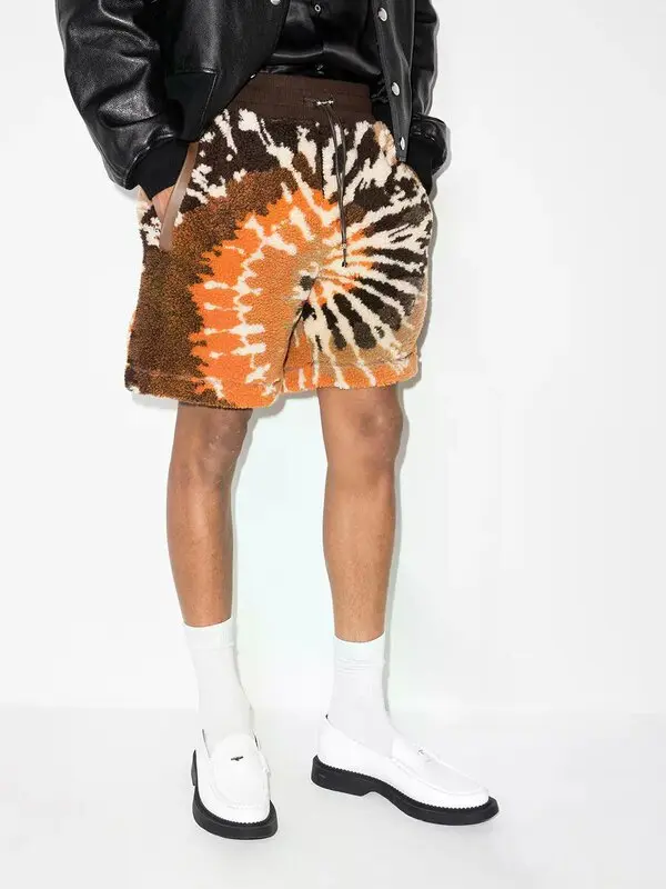 Amiri Tie-dye Fleece Shorts