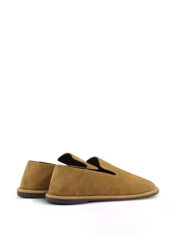 AMI Paris Cow Leather Midi Slippers