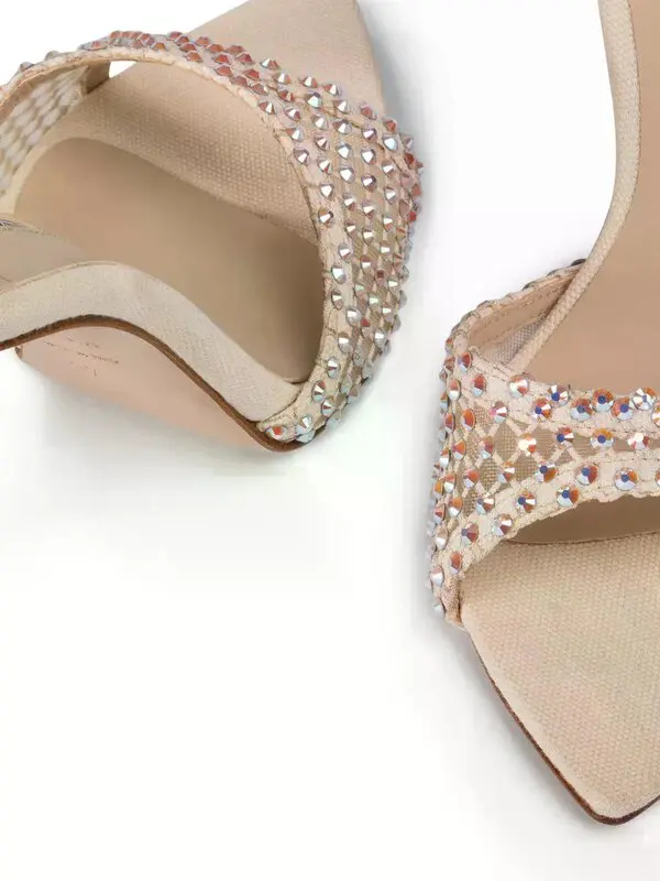LE SILLA Gilda Embellished Mules