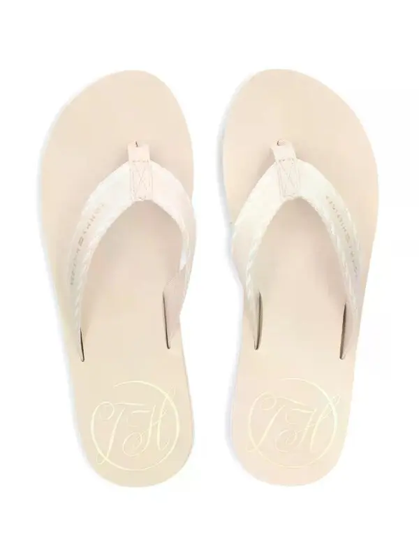 Tommy Hilfiger Woven Strap Flip Flops