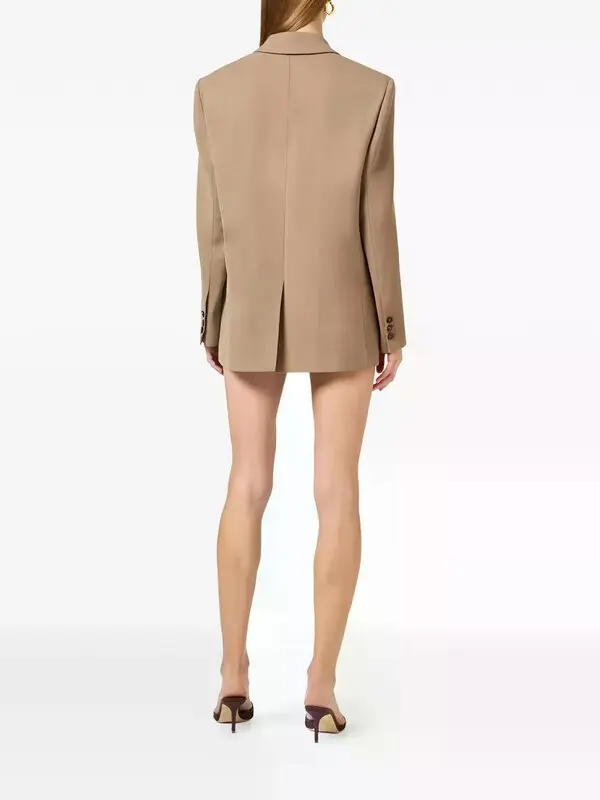 Elisabetta Franchi Embroidered-pocket Single-breasted Blazer