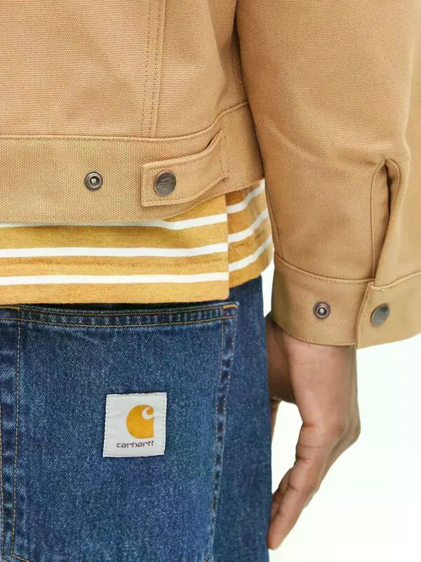 WACKO MARIA Corduroy-collar Zip-up Jacket
