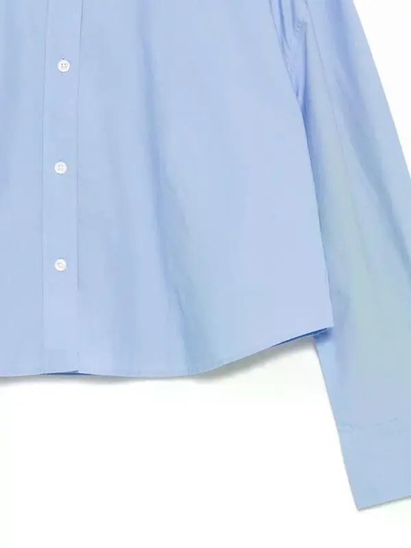 Calvin Klein Cropped Button-up Shirt