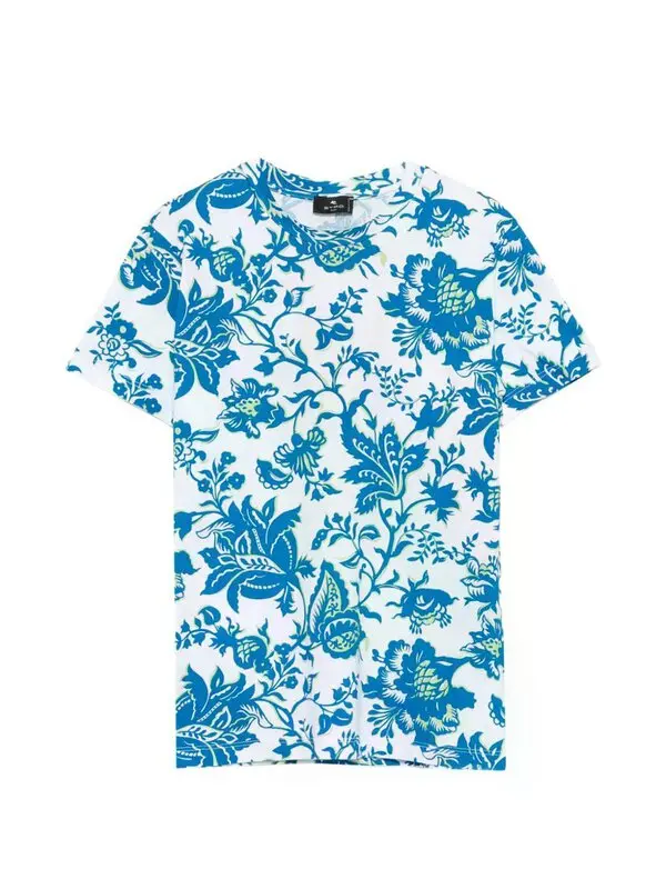 Etro Floral Print T-shirt
