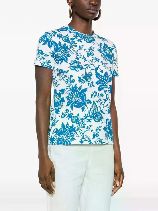 Etro Floral Print T-shirt