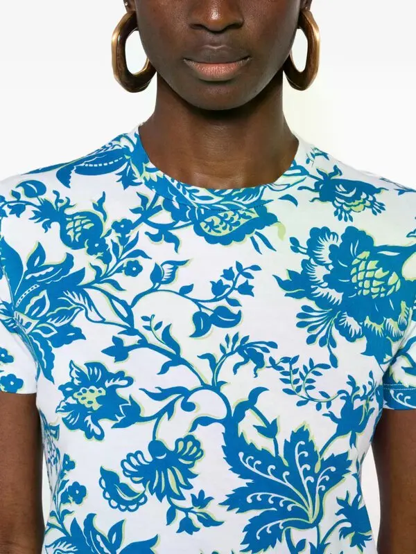 Etro Floral Print T-shirt